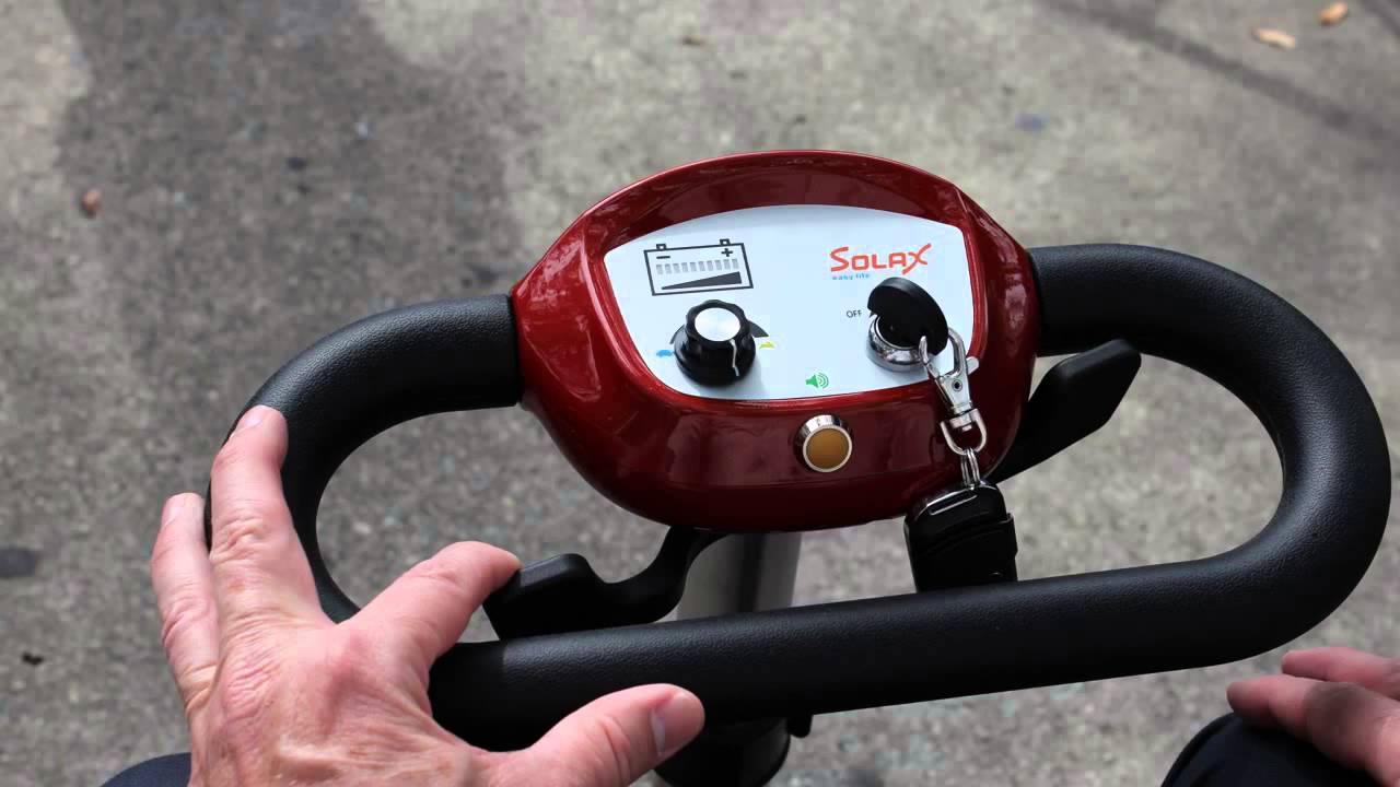 S3021 Solax Transformer Automatic Folding Scooter - by Enhance Mobility ...