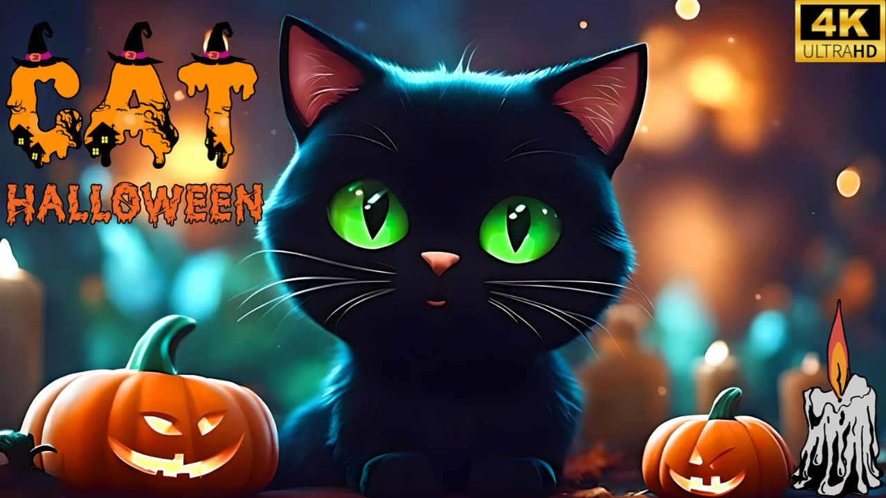 🎃 Ready for Halloween Cat Story? 🐾🐈 Cat Halloween Night 🌚 Bedtime ...