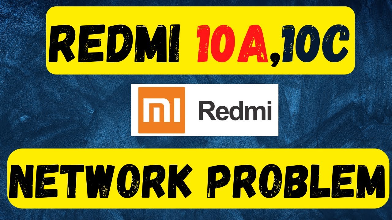 Redmi 10A,10C Network Problem || Mobile Data / Sim not working Problem ...