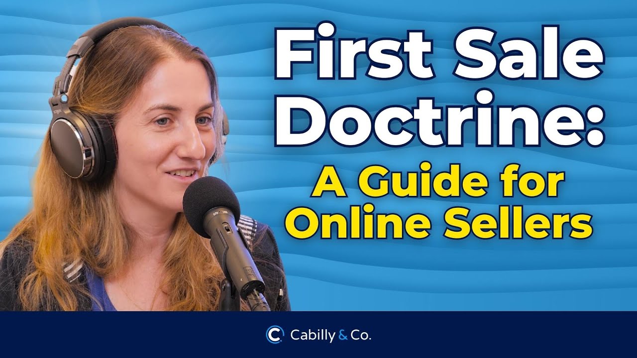 First Sale Doctrine: a Guide for Online Sellers - YouTube