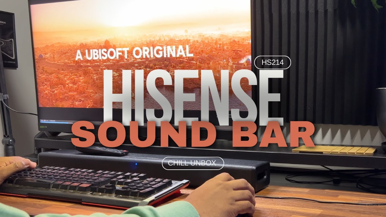 Hisense sound bar | 😎 chill Unbox - YouTube