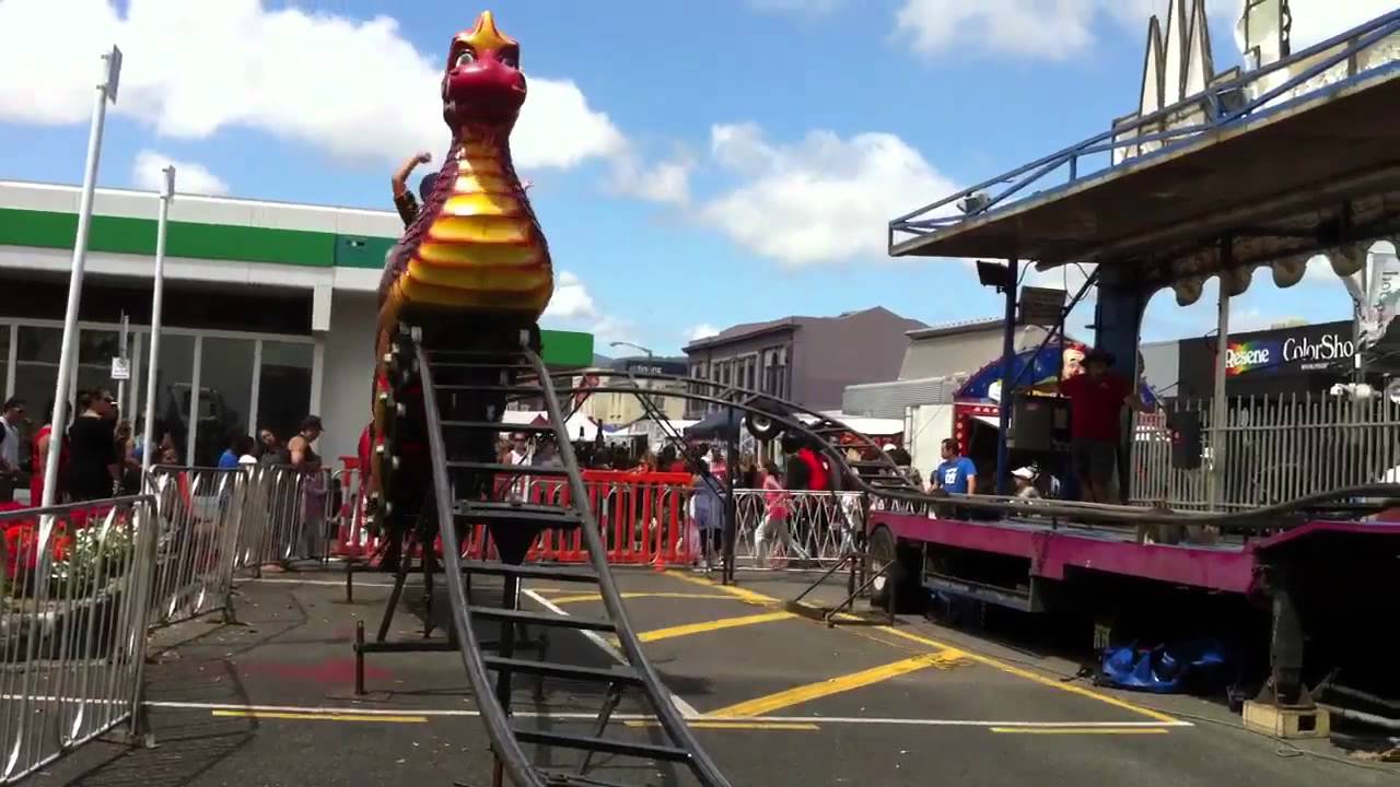 Dragon Wagon at Petone Fair - YouTube