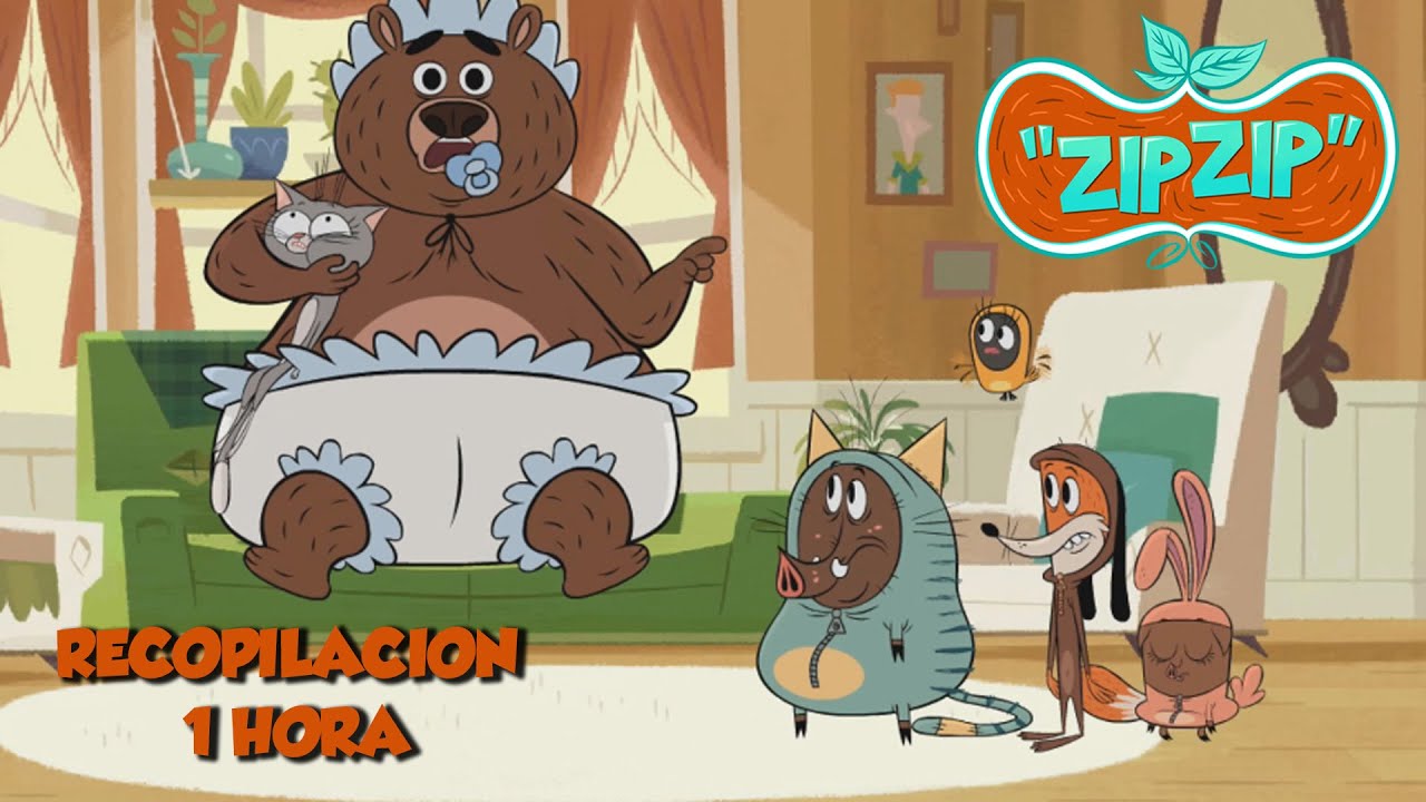 Un adorable pequeño osito | Zip Zip Español | Episodios completos | 1H ...