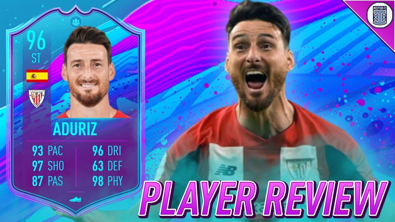 96 END OF AN ERA ADURIZ PLAYER REVIEW! EOAE ADURIZ - FIFA 20 ULTIMATE ...