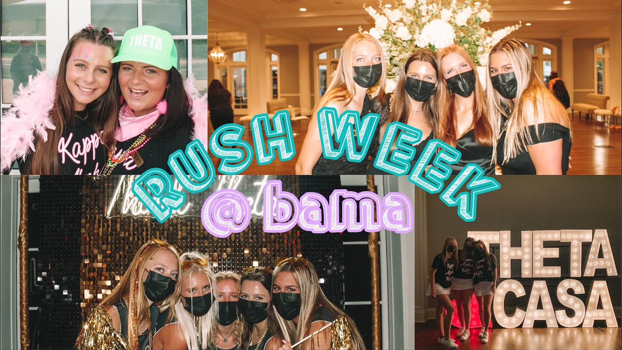 RUSH WEEK 2021 AT BAMA - YouTube