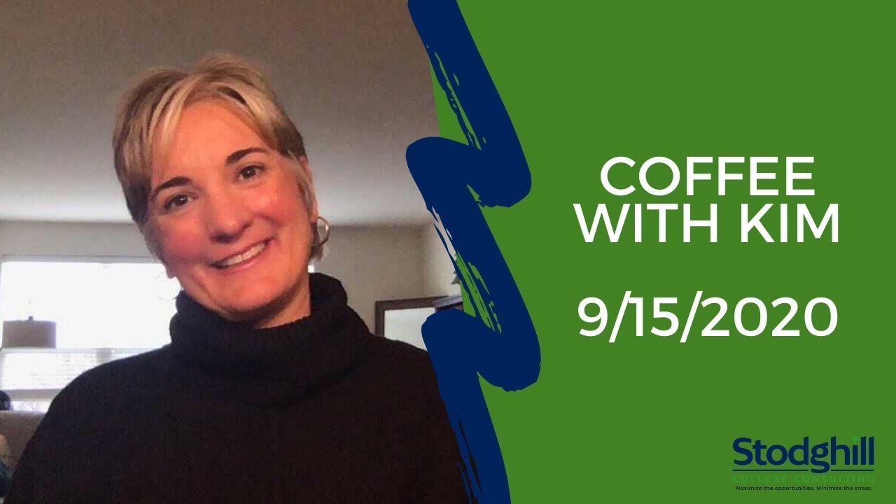 Coffee with Kim: September 2020 - YouTube