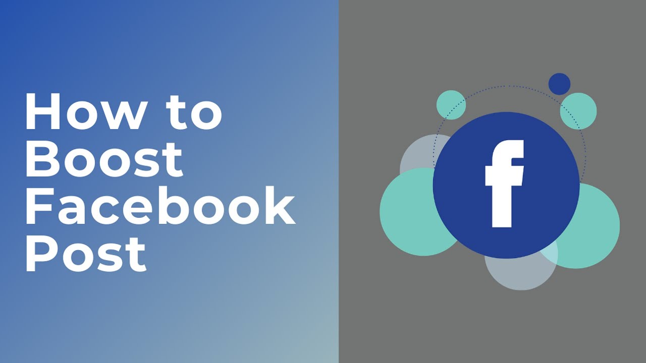 How To Boost Facebook Post || Facebook Promotion - YouTube