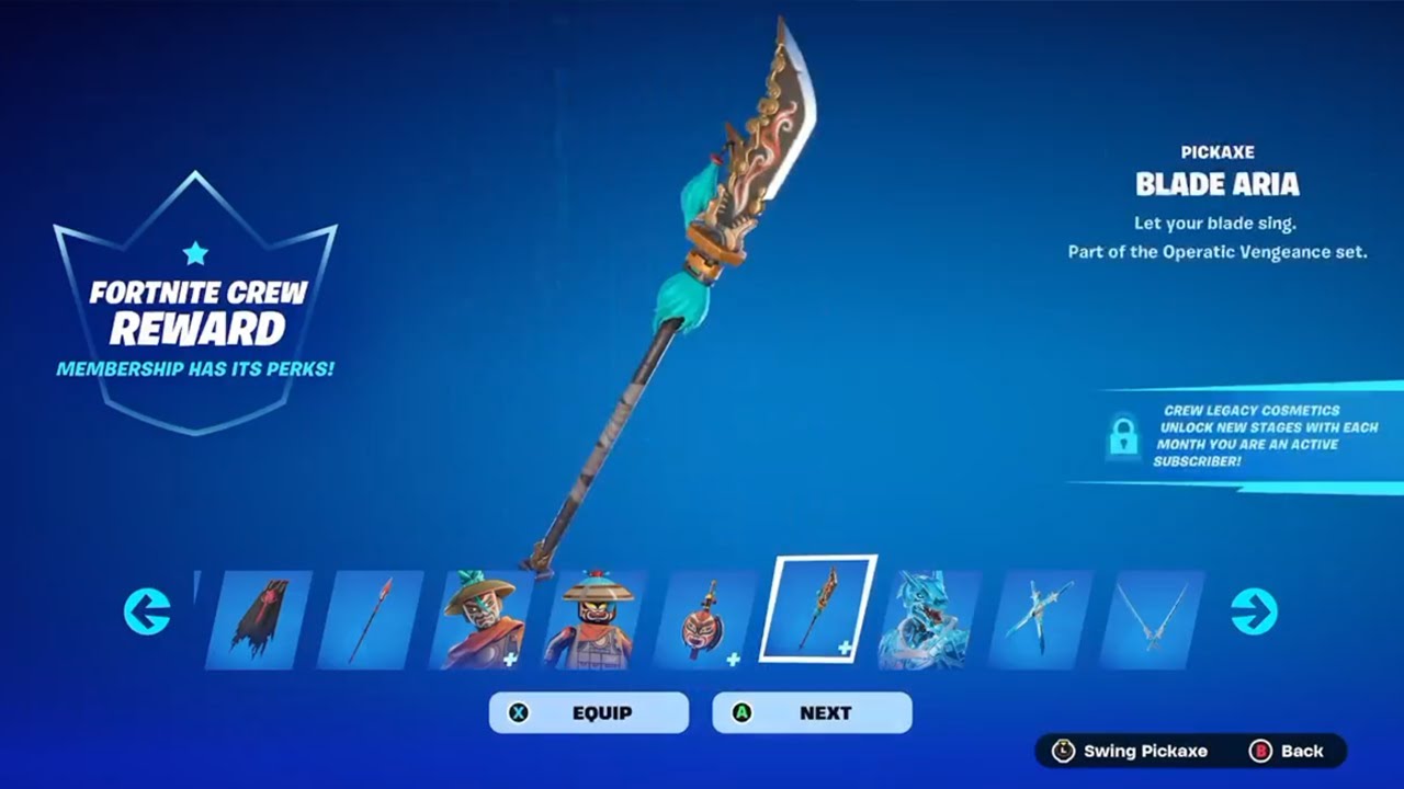 How To Get Blade Aria Pickaxe NOW FREE In Fortnite (Unlocked Blade Aria ...