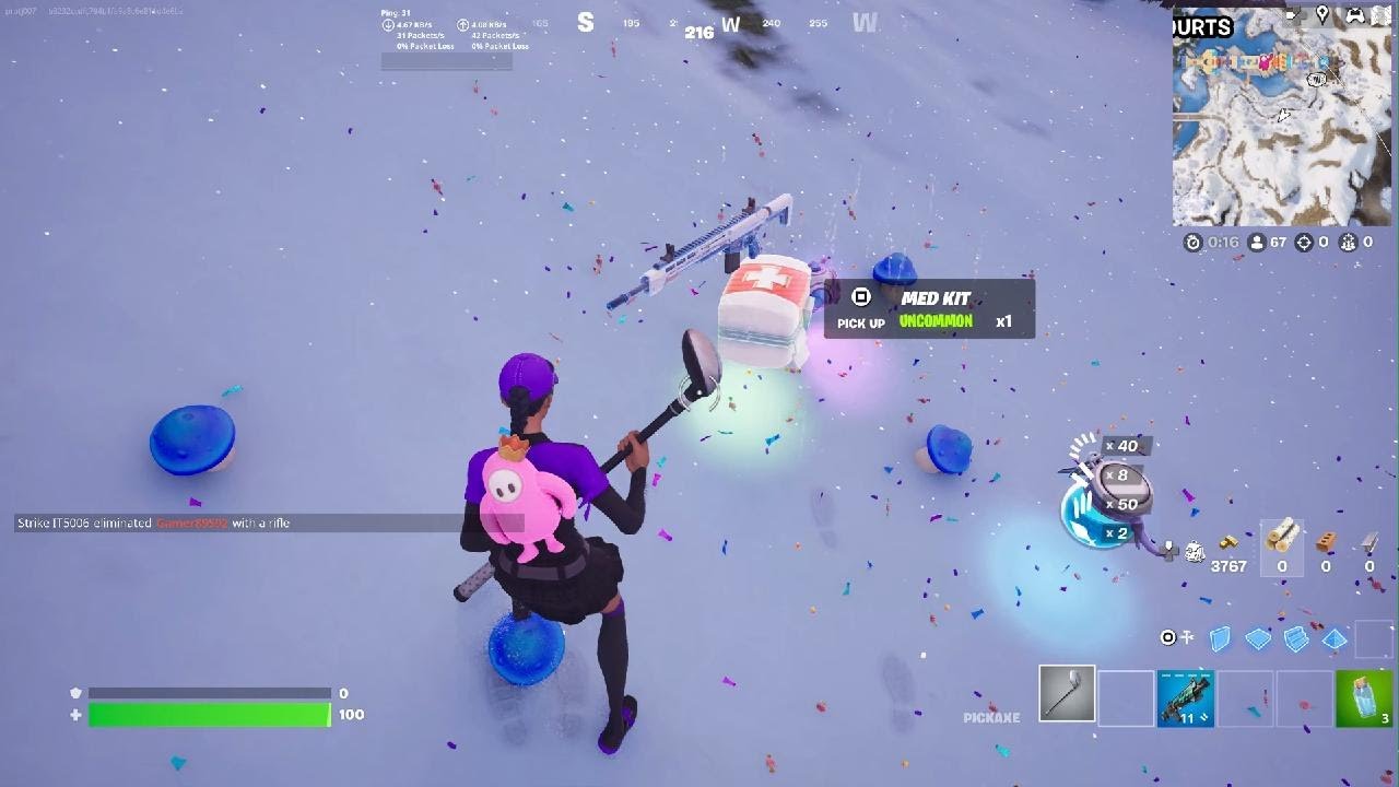 Showing you guys the new fortnight update - YouTube