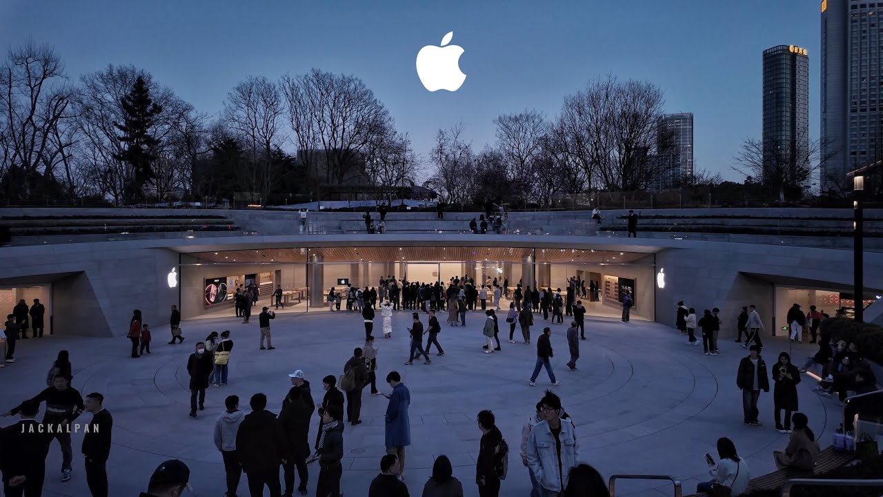 Apple Walking Tour | The Second Largest Apple Store in the World | 蘋果上海 ...