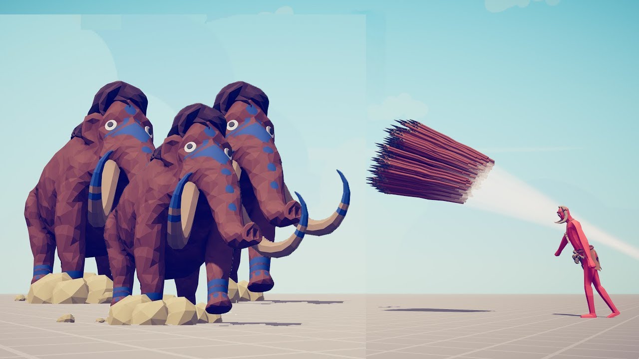 Mammoth Battle Hunter - Totally Accurate Battle Simulator TABS LABS ...