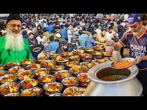 WORLD's BIGGEST IFTAR IN PAKISTAN 🌙 Prepared 2000Kg Food For GRAND RAMADAN IFTAR