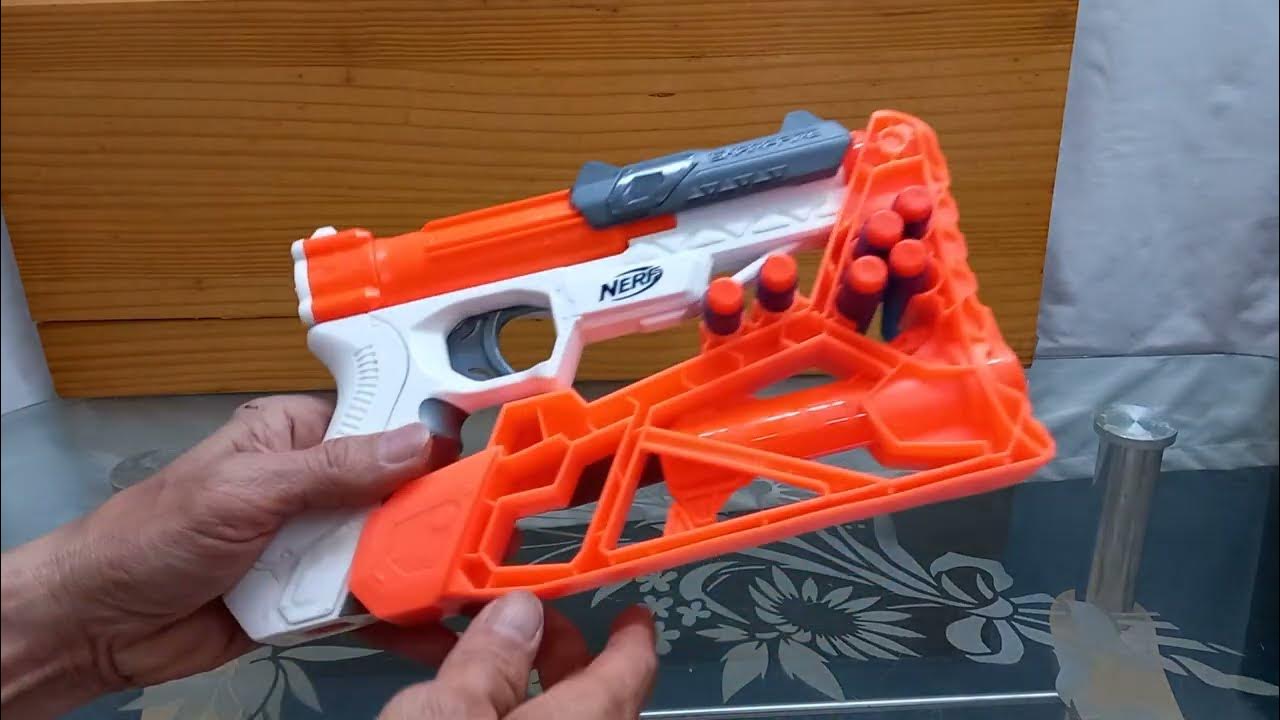 Bán súng Nerf N-Strike SharpFire Blaster CHÍNH HÃNG giá rẻ - YouTube