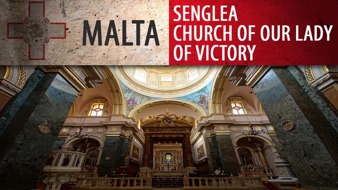 Malta - Senglea, Church of Our Lady of Victory - YouTube