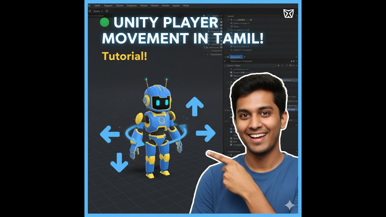 Unity Player Movement Tutorial in Tamil PART-1| Easy Character Control ...