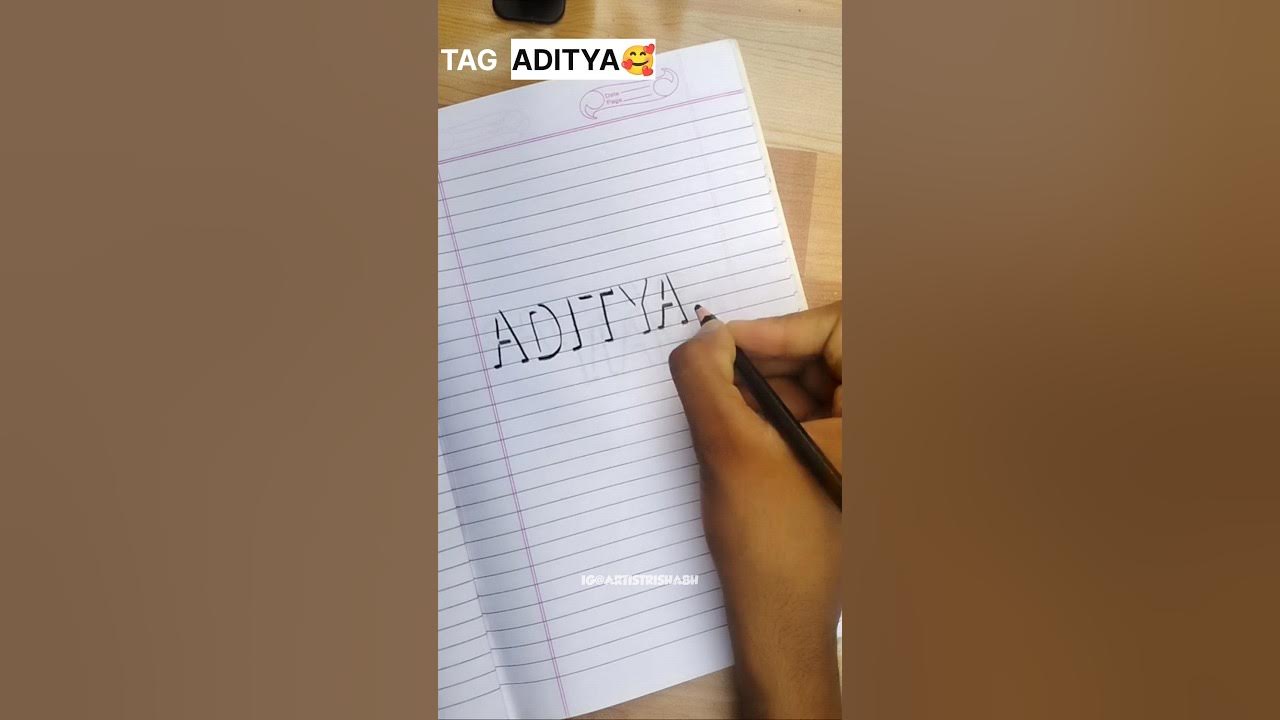 STYLISH NAME ADITYA ️ - YouTube