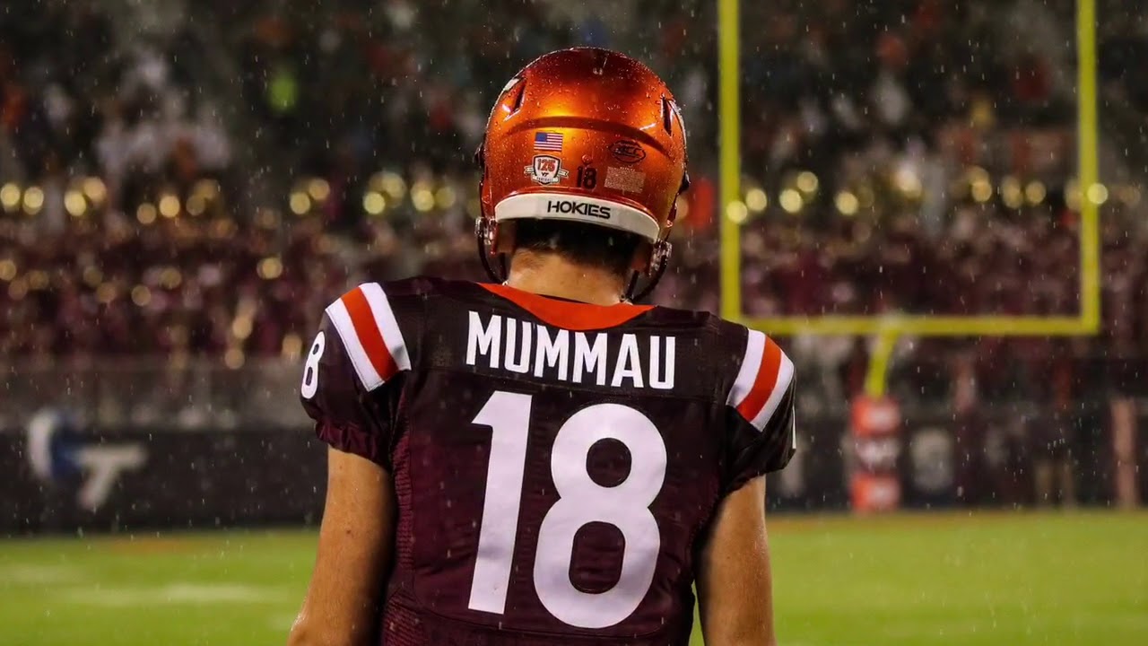 2017 VT Football Season of Memories for Chase Mummau - YouTube
