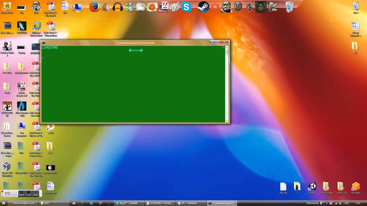 How to make a os in notepad (by the creator of Bos) pt. 4 - YouTube