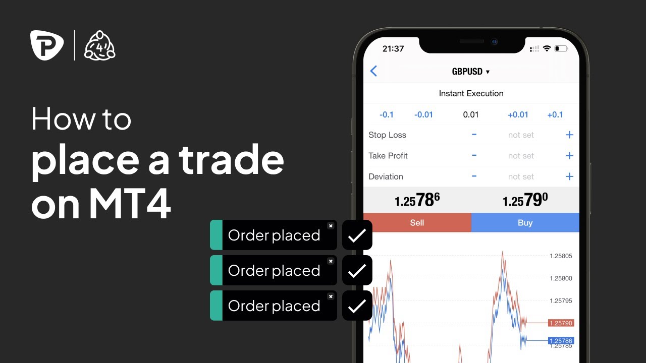 How to place a trade - YouTube
