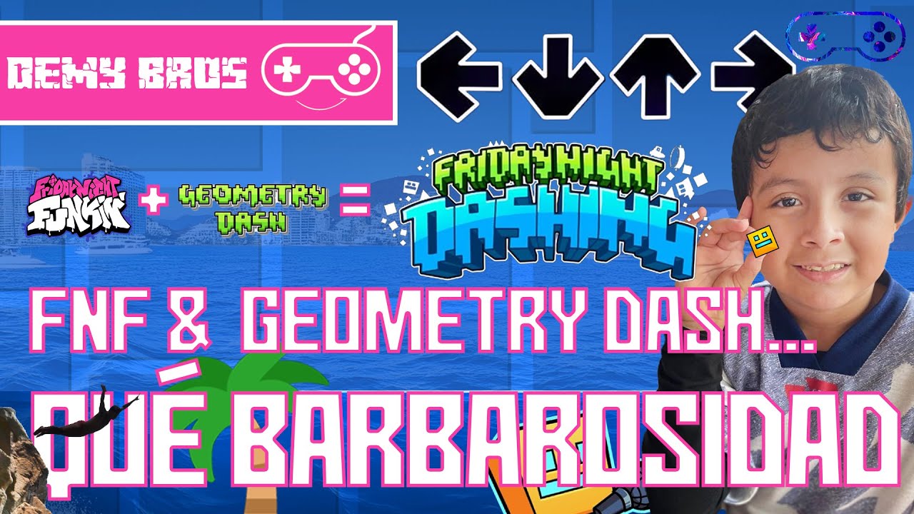 Friday Night Funkin & Geometry Dash Juntos | FNF | GEOMETRICAL ...