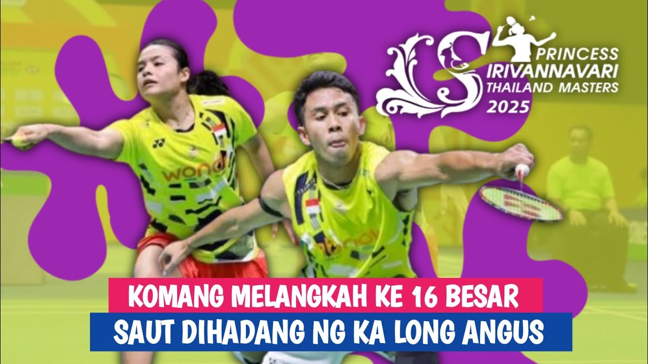 🔴LIVE - Alwi Farhan Vs Rithvik Sanjeevi S Kumar - Thailand Masters 2025 - YouTube