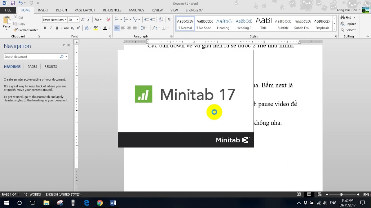 Cài đặt Minitab 17. - YouTube