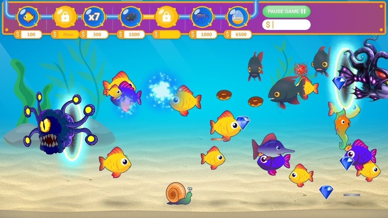 Game Edukasi Anak #4 Insane Deluxe Aquarium Domino Fish Aquarium ...