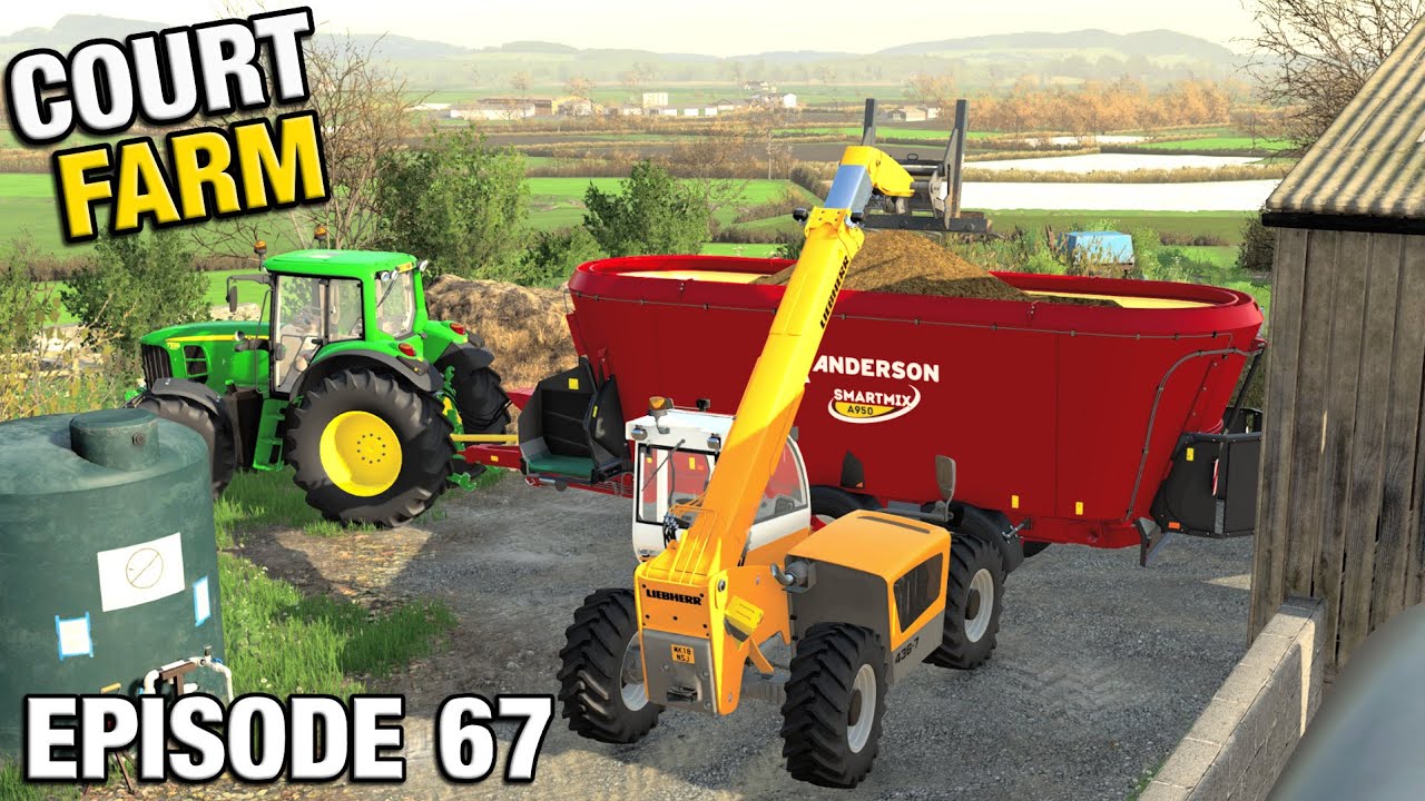 TMR MIXER UPGRADE AND BUYING NEW FIELDS Court Farm Country Park FS22 Ep ...