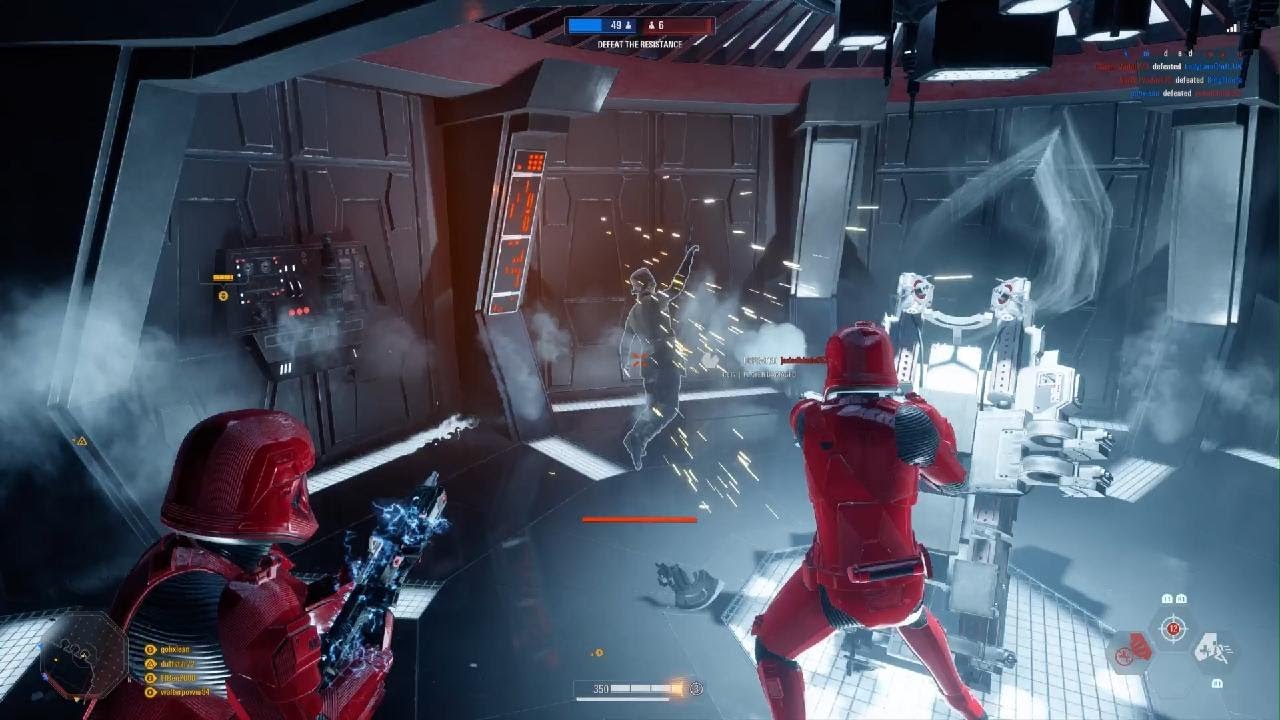 STAR WARS Battlefront II Blast Starkiller Base Gameplay (A280/Sith ...