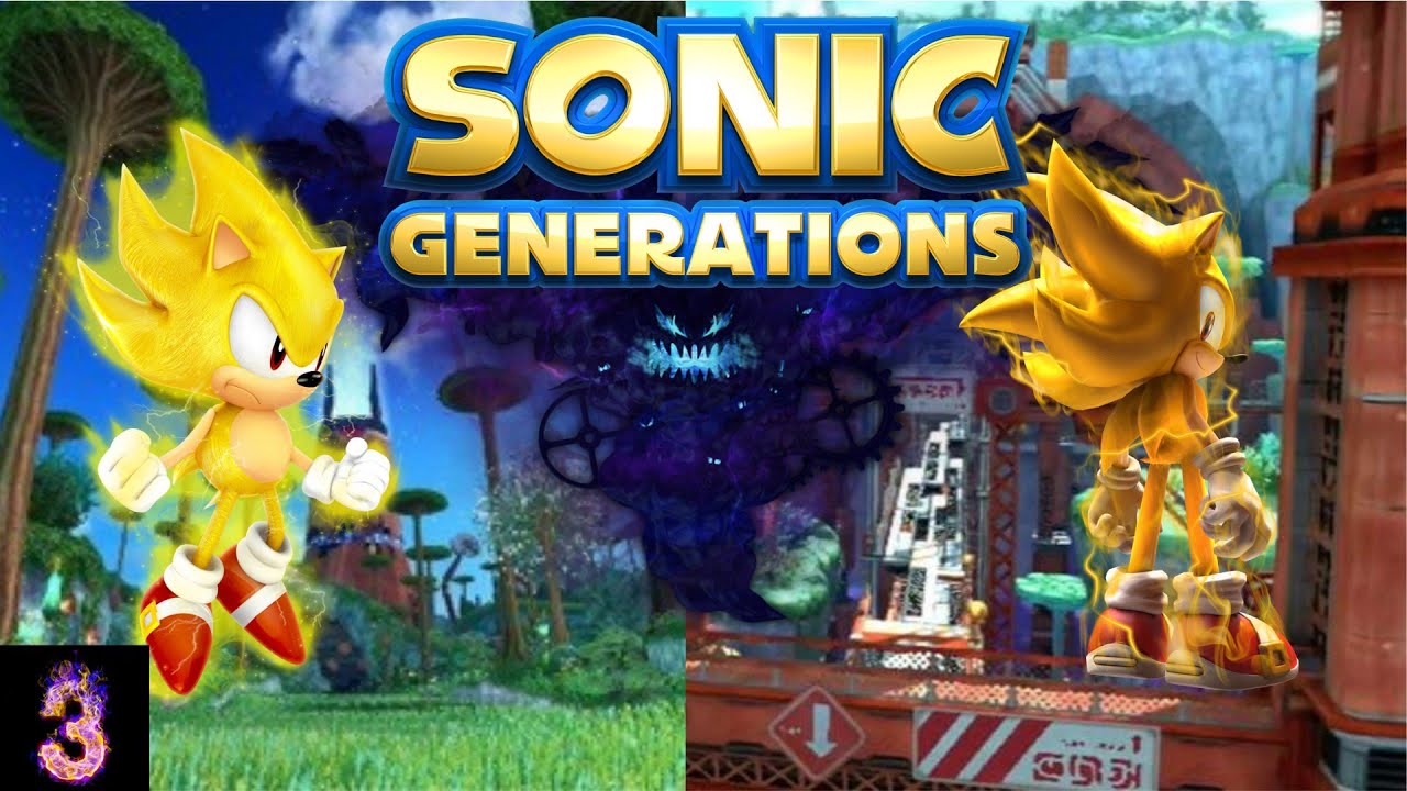Sonic Generations Walkthrough Part 3 The Modern Era - YouTube