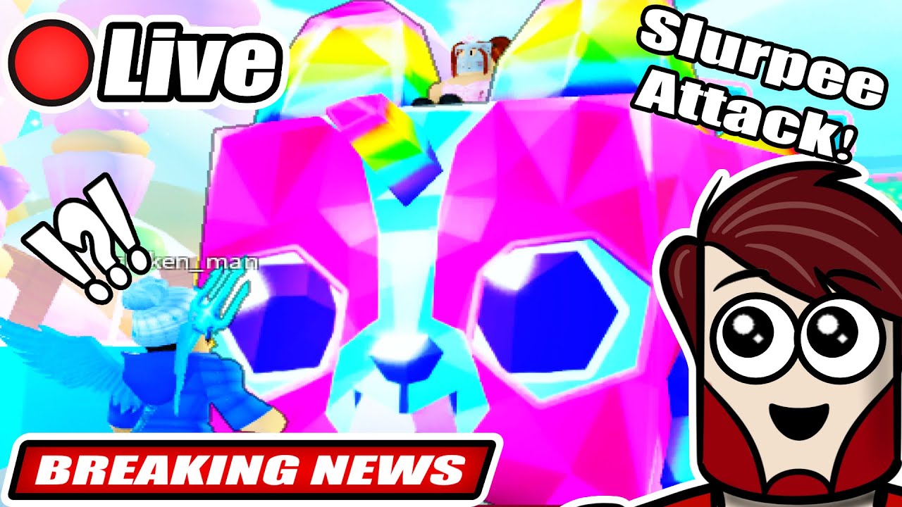 🔴 ROBLOX PET SIMULATOR X GIVEAWAY LIVE! 🔴 His Name Is Slurpee...! - YouTube