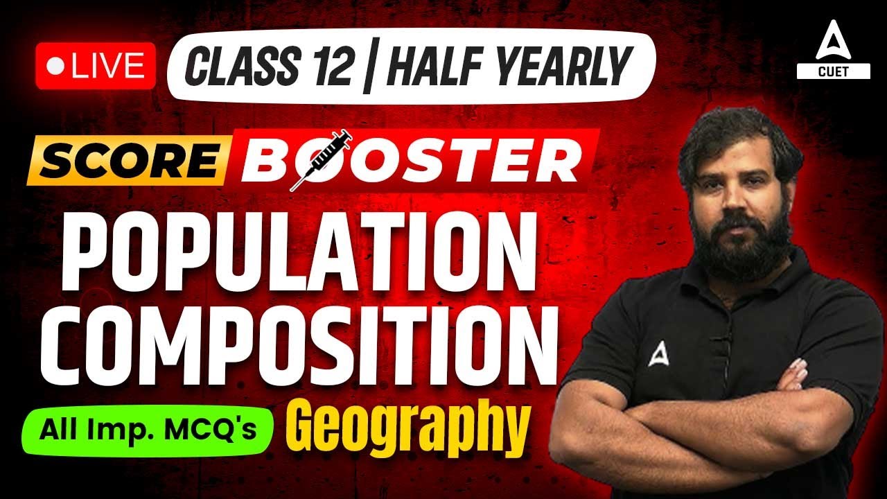 Population Composition class 12 Important Questions | Geography Chapter ...