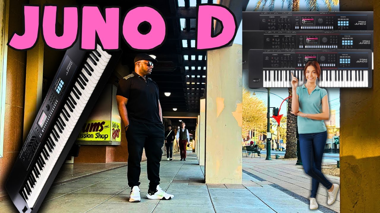 Roland Juno D - Basic Voices (No Talking) - YouTube