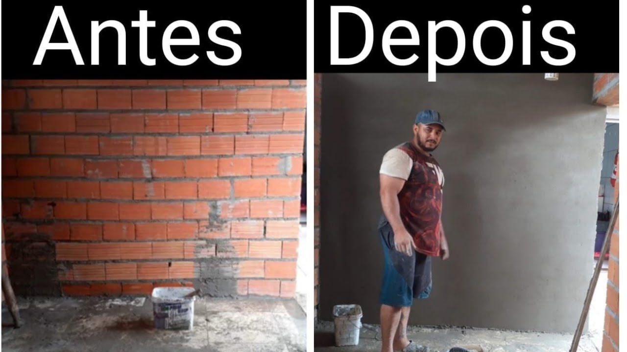 Como Rebocar Parede Rapido e Fácil - Rebocando Parede de um Jeito mais ...