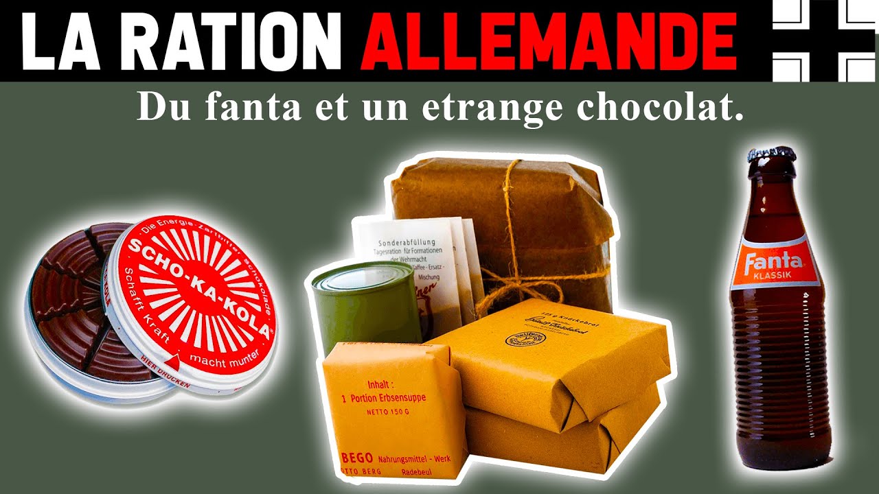 🔎 IL Y'AVAIT QUOI DANS LES RATIONS ALLEMANDE DE LA 2GM ? - YouTube