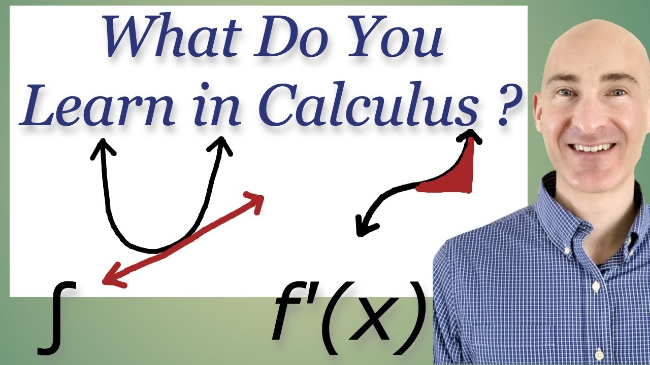Calculus - What Do You Learn About? - YouTube