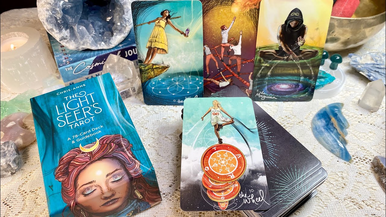 The Light Seer’s Tarot Card Deck | Unboxing and Flip Through (No sound ...