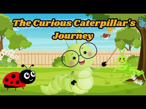 The Curious Caterpillar's Journey🦋| Caterpillar🐛 | Kids Story | LearnUp ...
