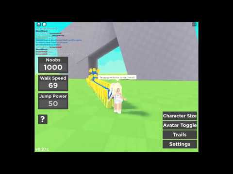 How to make your noobs like somebody else or yourself(Roblox:Noob train ...