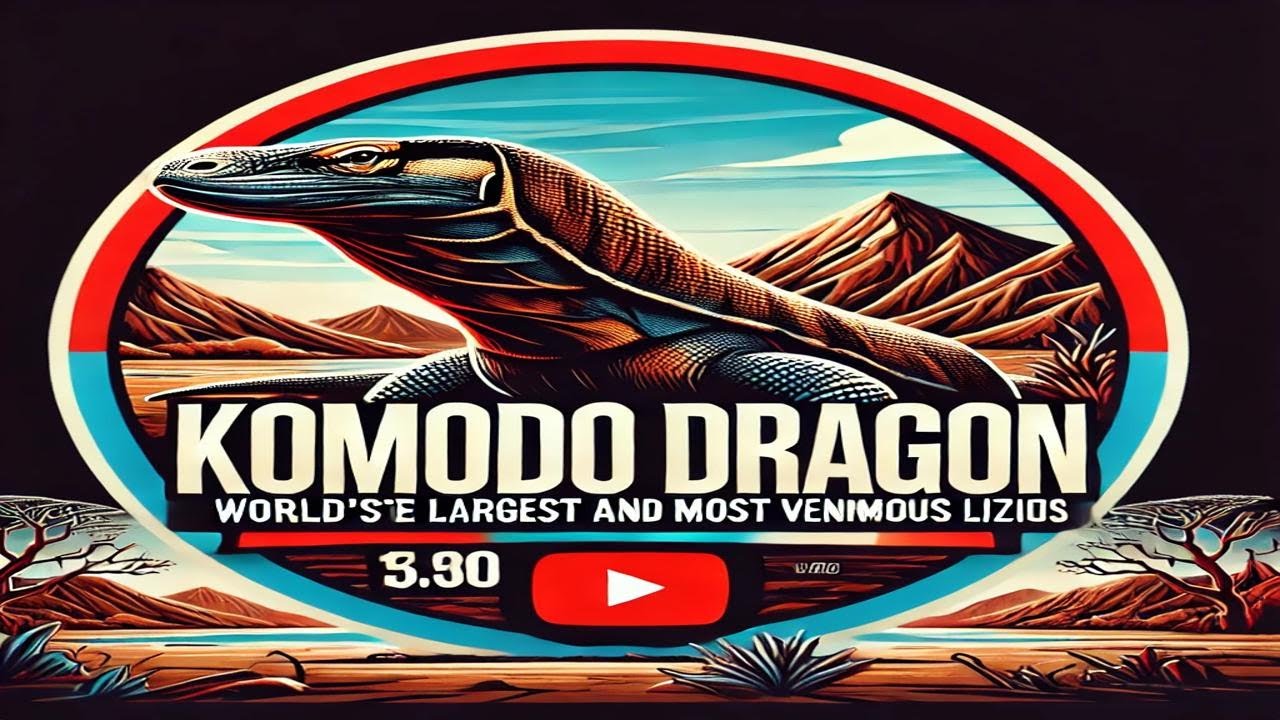 Komodo Dragon: World's Largest and Most Venomous Lizard - YouTube