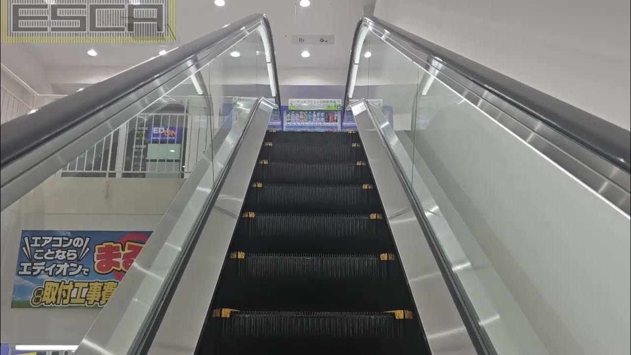 エディオン 瀬谷店 エスカレーター 2F-3F 東芝 - YouTube