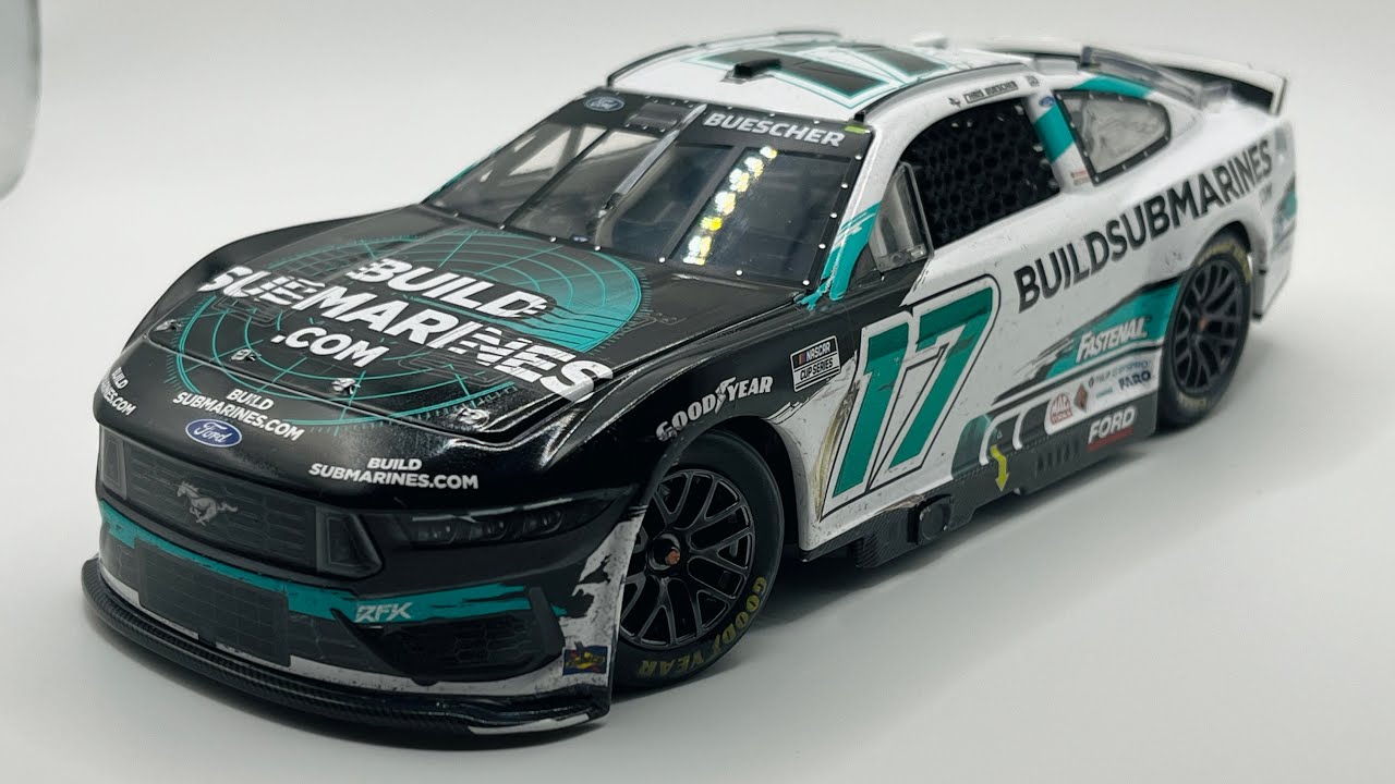 Chris Buescher BuildSubmarines.com Watkins Glen Raced Win 2024 1:24 ...