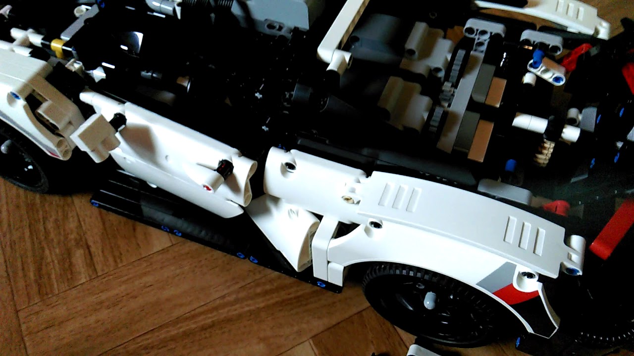 Lego 42099 Control + motorized Porsche Technic 42096 close look - YouTube