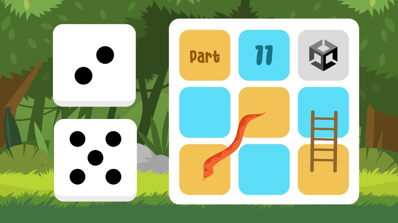 Membuat Game Ular Tangga Kuis di Unity Part 11 - Snakes & Ladders - YouTube