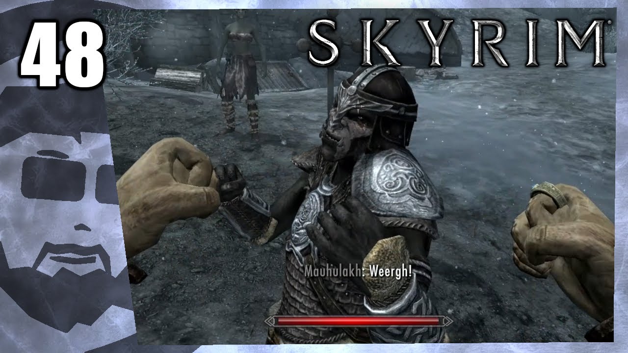 Brawling with an Orc Chieftain | Skyrim SE Vanilla | BigVlad Plays ...