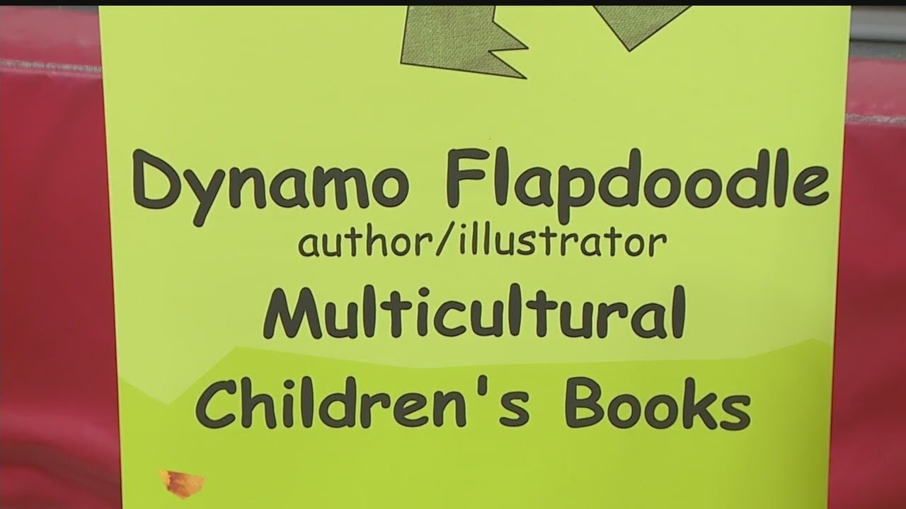 Local kid's author 'Dynamo Flapdoodle' talks diversity - YouTube