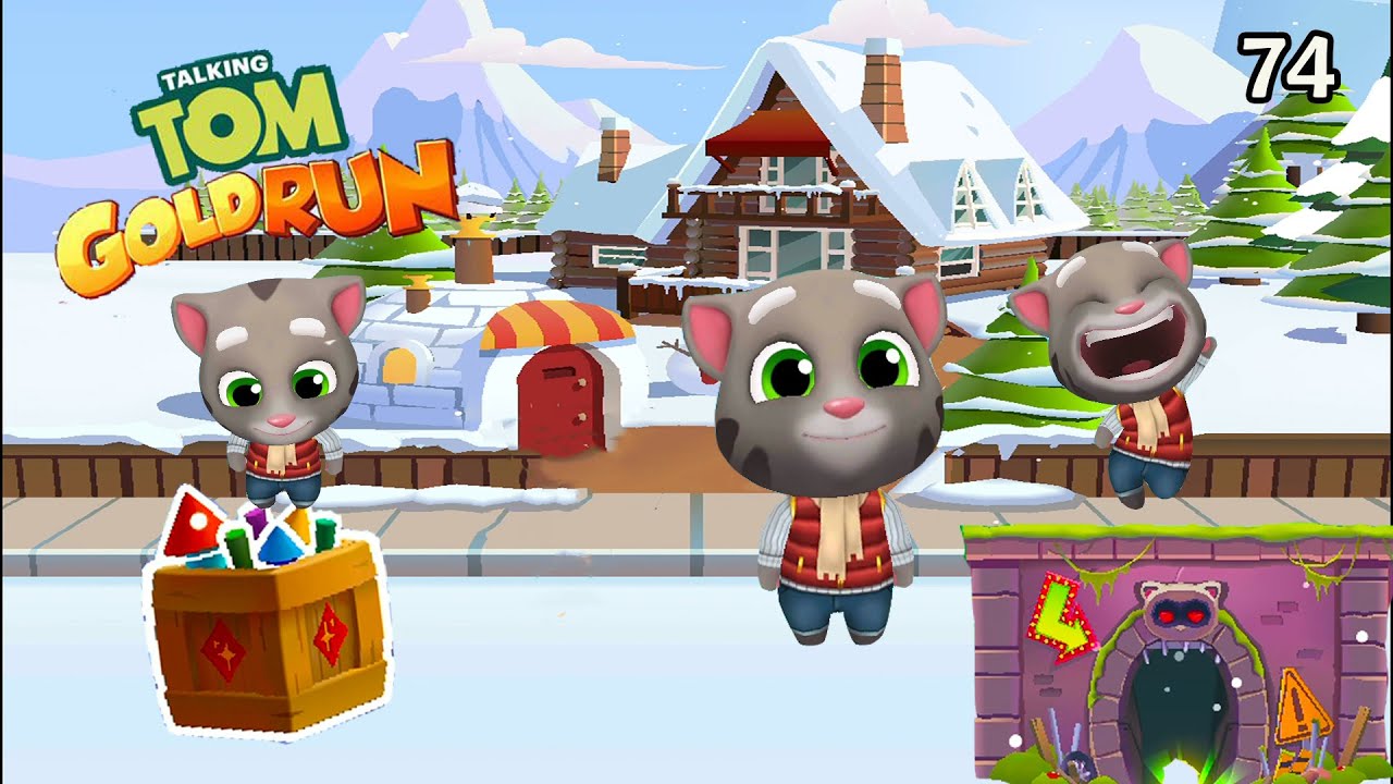 Talking Tom Gold Run Update Gameplay/ Walkthrough Part - 74 (FHD) Full ...