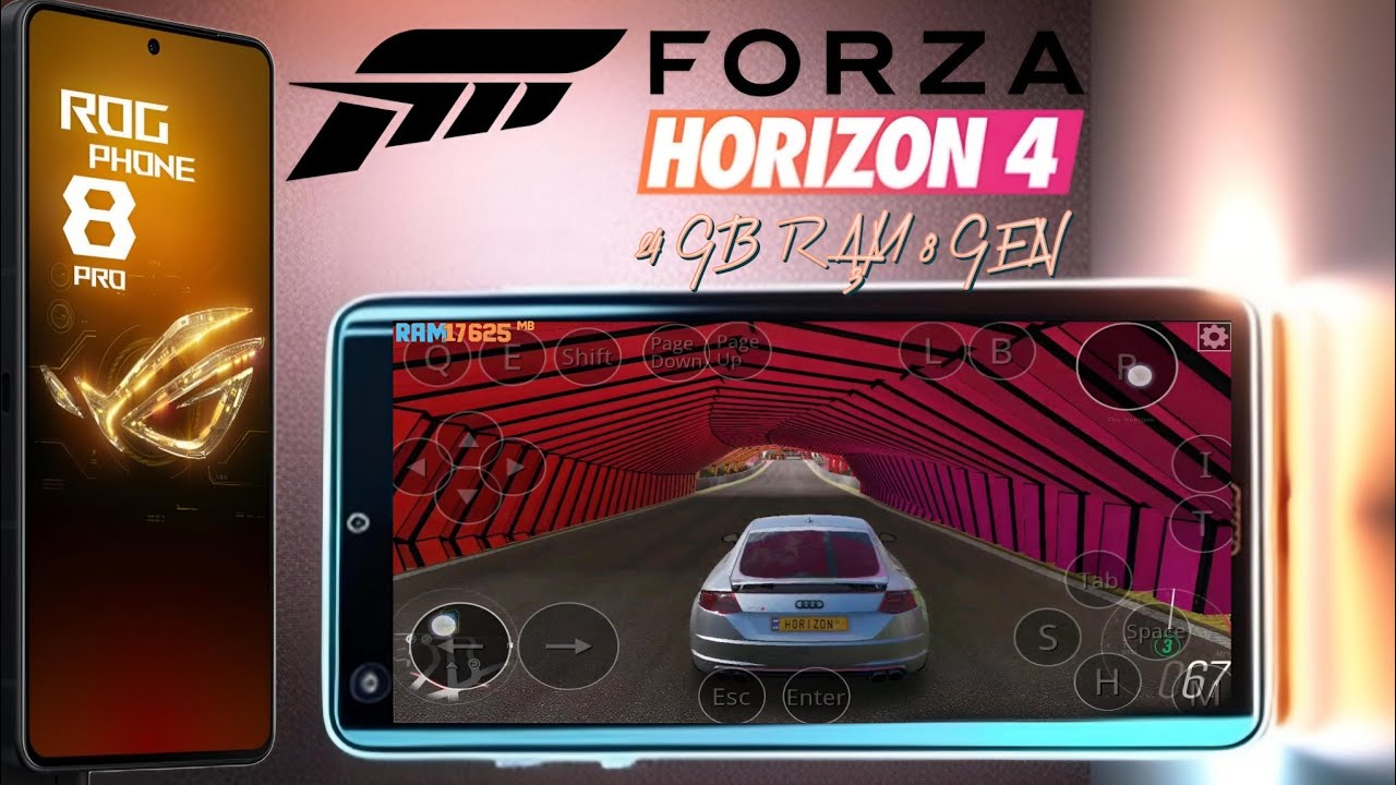 Forza Horizon 4 Play on Android Mobile in Mobox - Game Test in Asus Rog ...