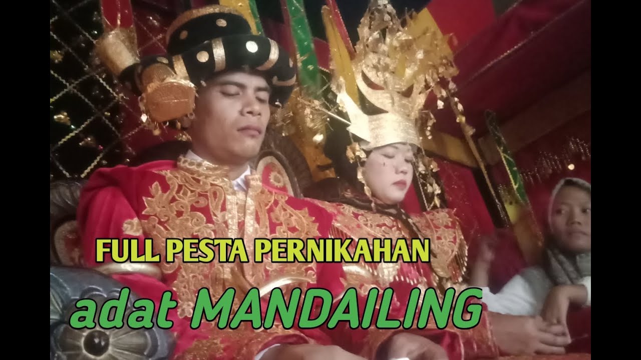 PESTA PERNIKAHAN ADAT MANDAILING FULL... - YouTube