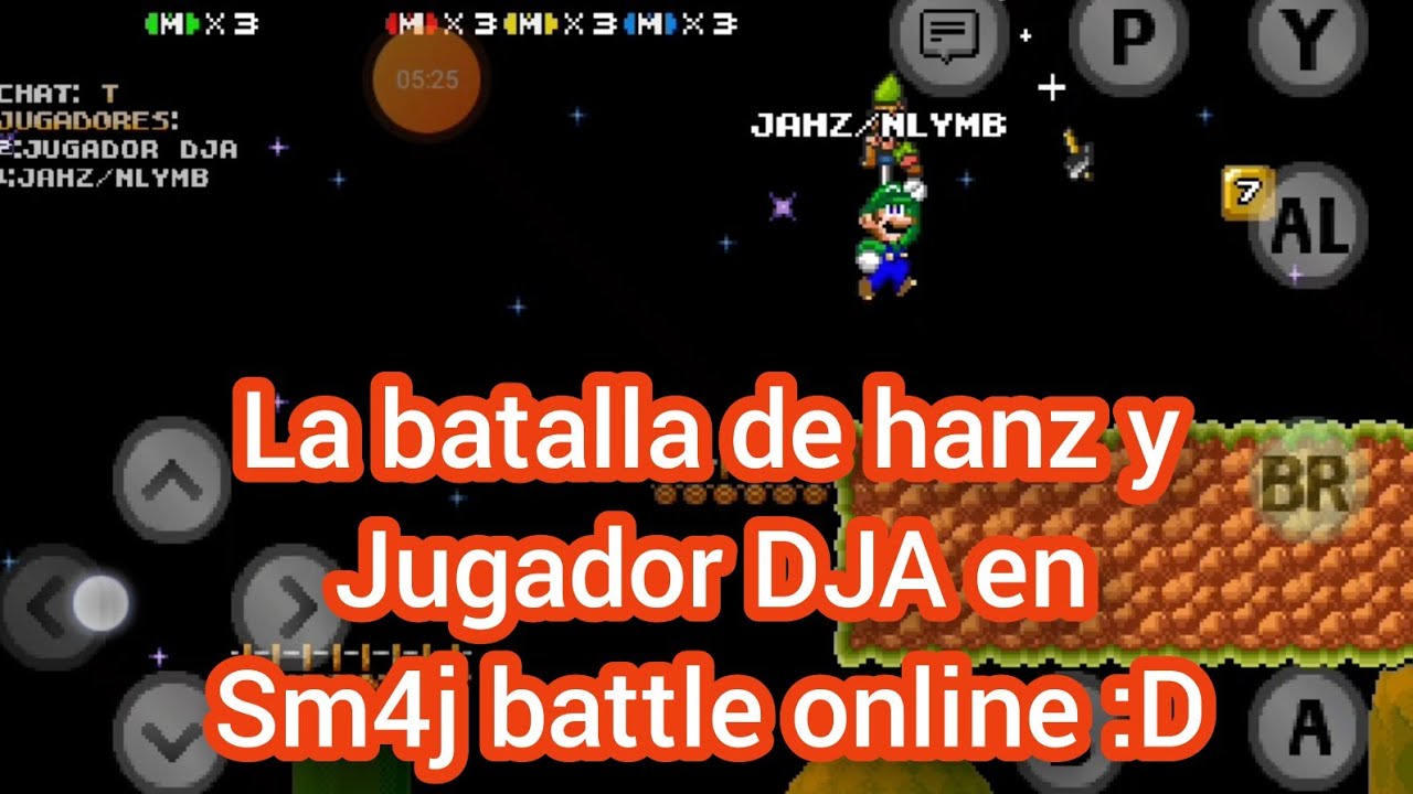 Jugando Sm4j battle online con janz - YouTube
